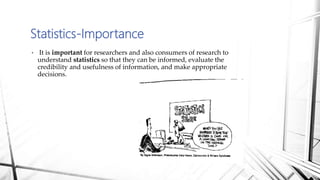 Importance of statistics | PPTX