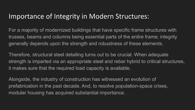 Importance of Steel Detailing for Steel Fabricators and Structural ...