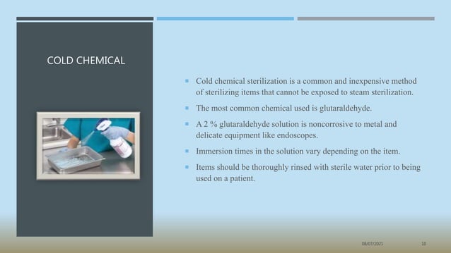 Importance of sterilization and its guidelines | PPTX | Infectious Diseases | Diseases and ...