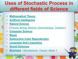 Importance of stochastic process | PPT
