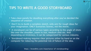 Importance of storyboarding | PPTX | Screenwriting | Content Production