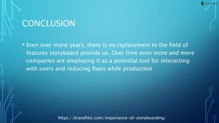 Importance of storyboarding | PPTX | Screenwriting | Content Production