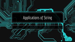 Importance of String in Programming Languages.pptx