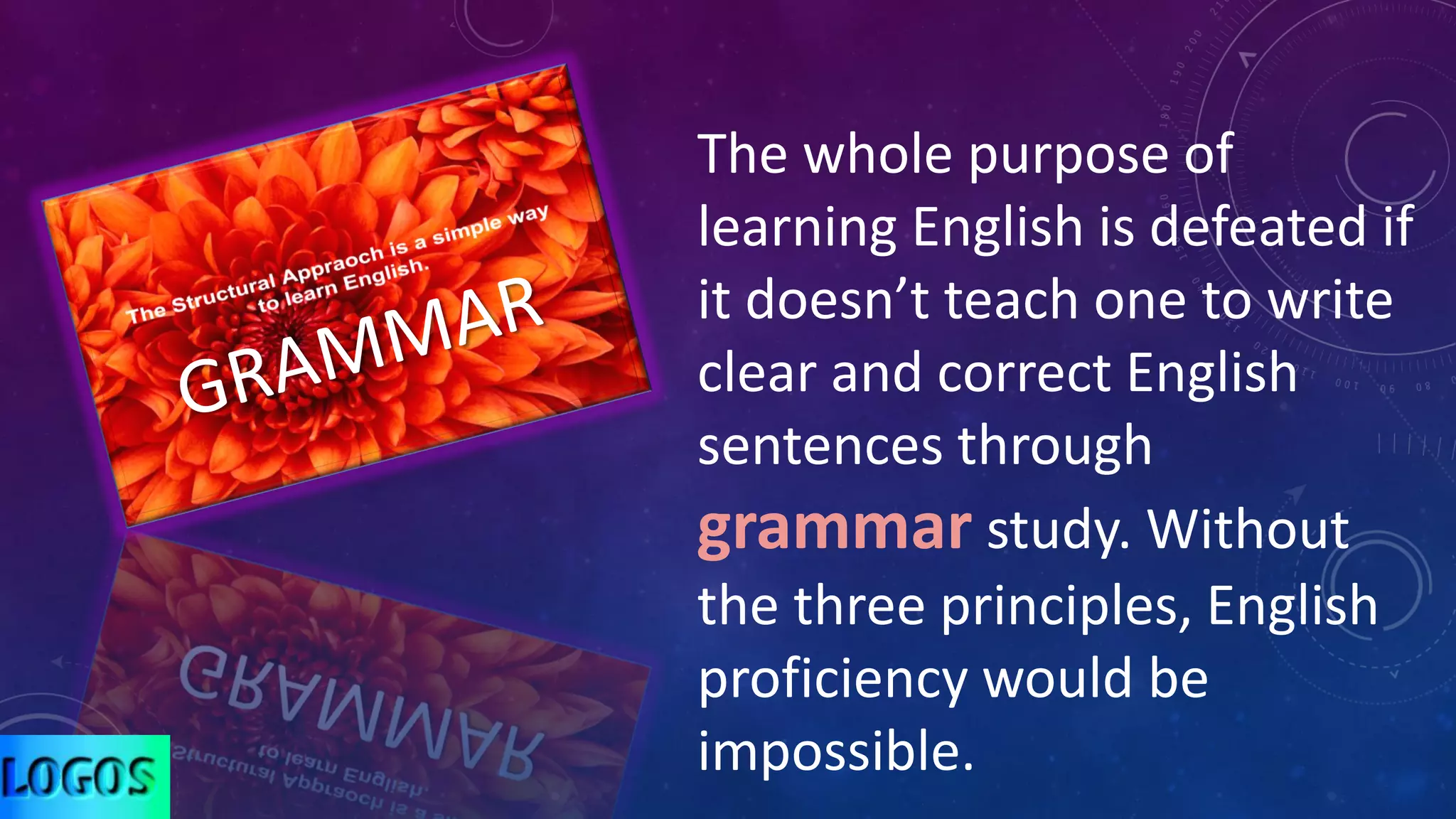 Importance of Structure in Learning the English Language | PDF
