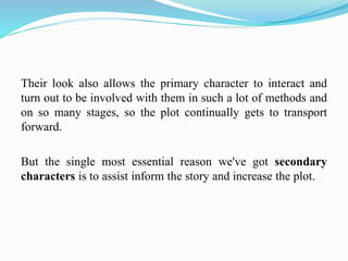 Importance of Supporting Characters Mean - Albert Laila Panama | PPTX ...