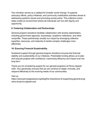 Importance of supporting general programs PAUSA.pdf