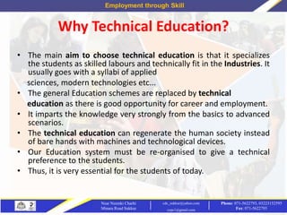 Importance of technical education | PPTX