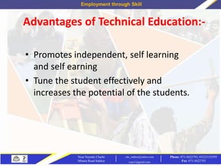 Importance of technical education | PPTX