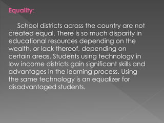 Importance of technology in education | PPT