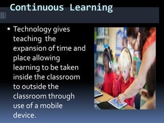 Importance of technology in education | PPTX