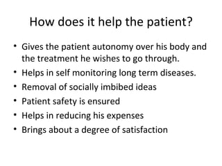 Importance of the information therapy | PPT