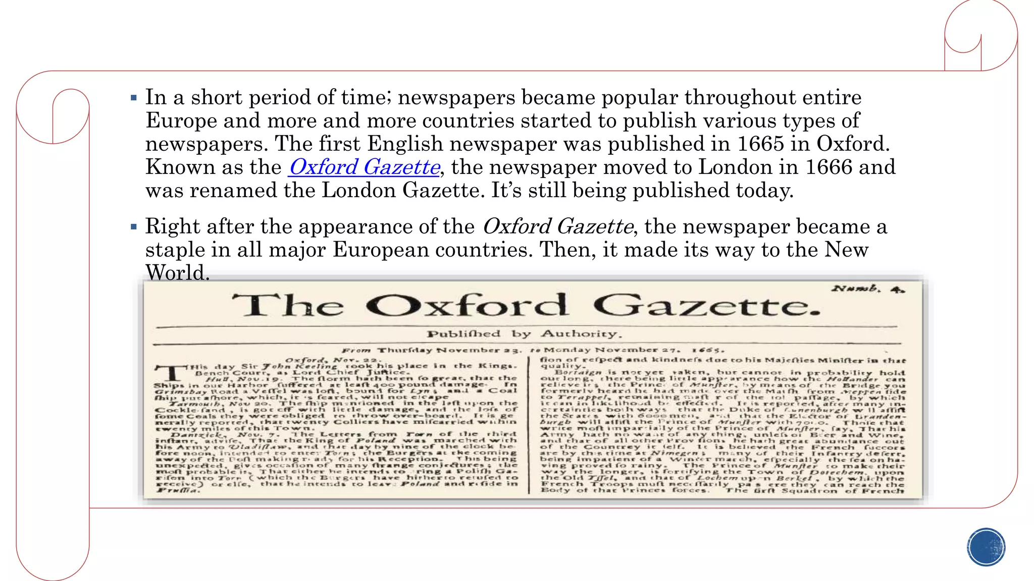 Importance of the newspaper in our social life (1) | PPTX