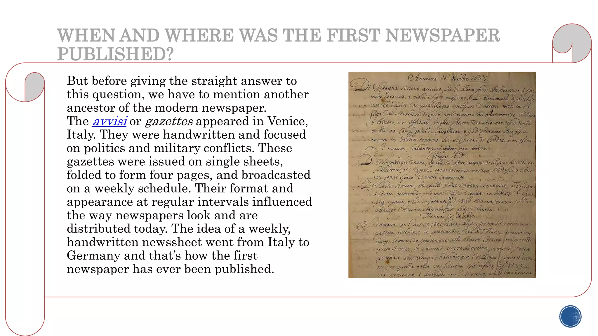 Importance of the newspaper in our social life (1) | PPTX