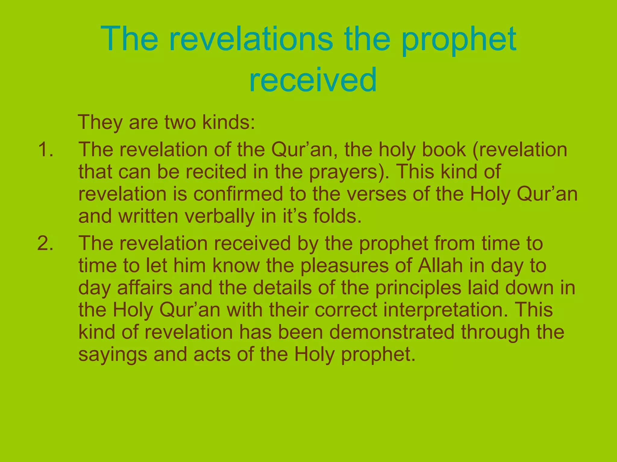 Importance of the sunnah | PPT