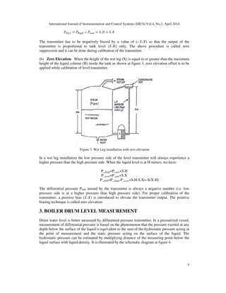 Importance of three elements boiler drum level control and its installation in power plant | PDF