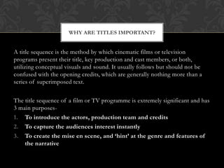 Importance of Titles | PPT