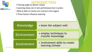 Importance of training | PPTX