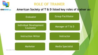 Importance of training | PPTX