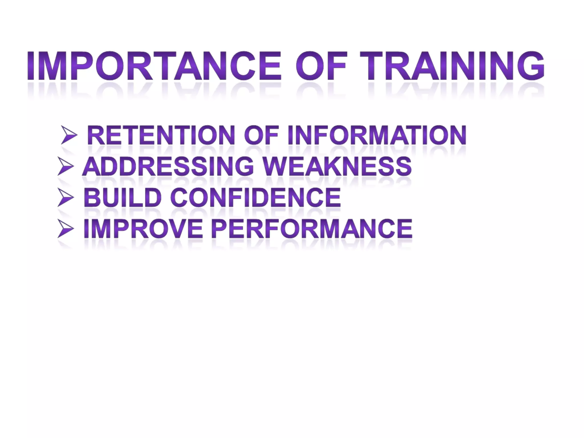 Importance of training ppt | PPT