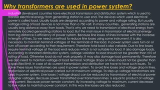 Importance of transformer in power system | PDF