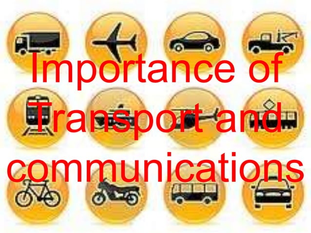 Secondary 2 Geography-Importance Of Transport And Communication | PPT