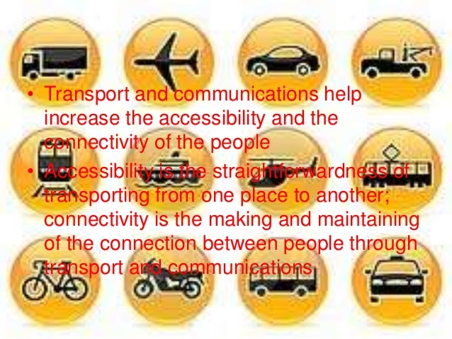 Secondary 2 Geography-Importance Of Transport And Communication