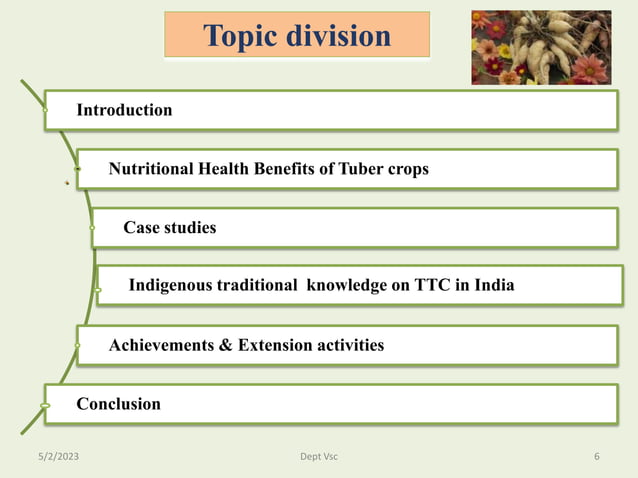 Importance of Tropical tubers in solving global hunger by Pallavi Wani.pptx