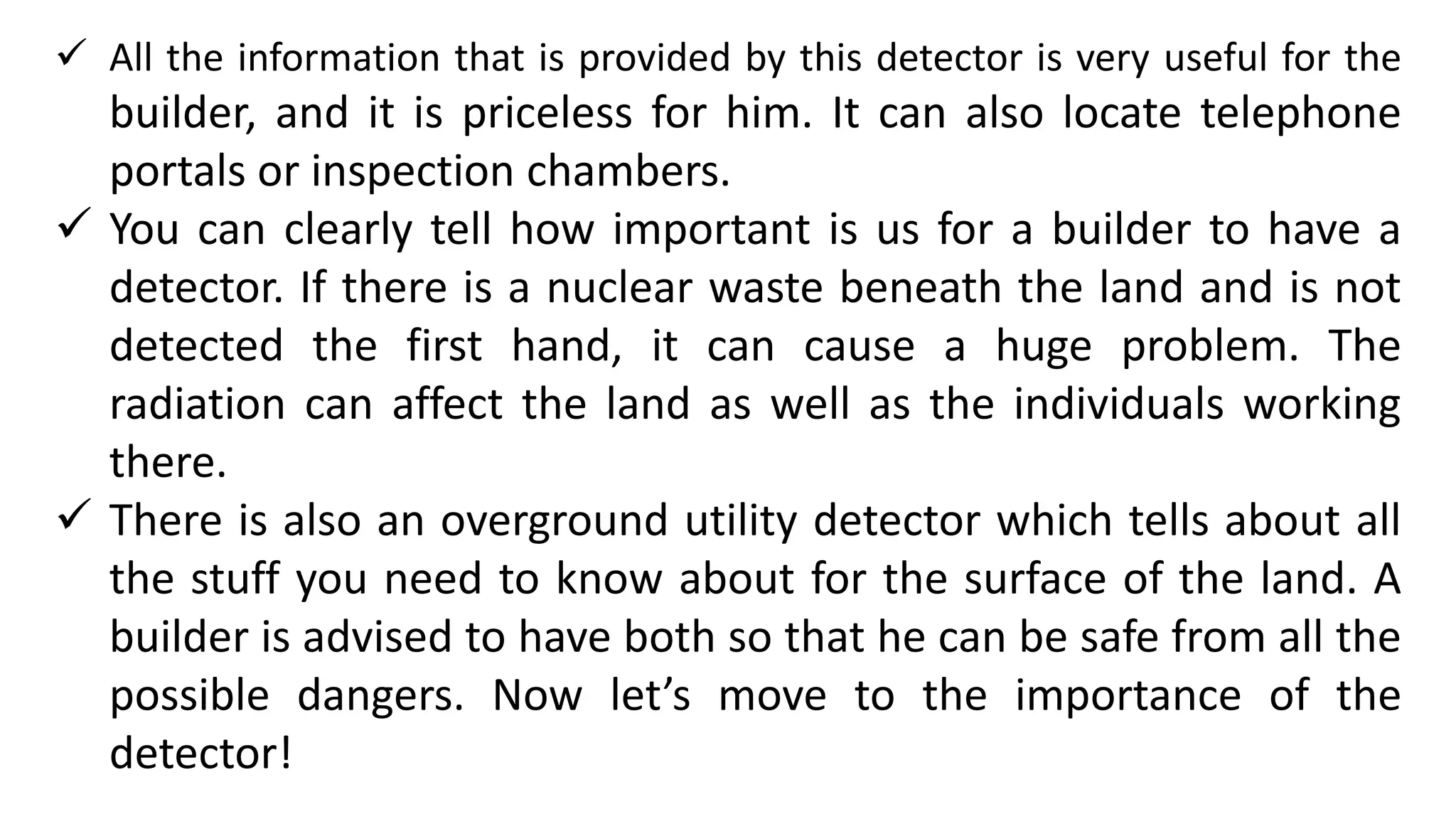 Importance of underground utility detection and mapping | PDF