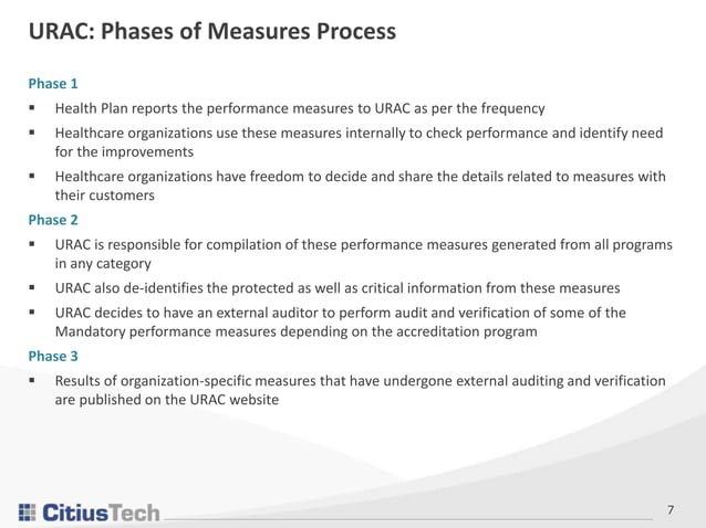 Importance of URAC Accreditation for Health Plans