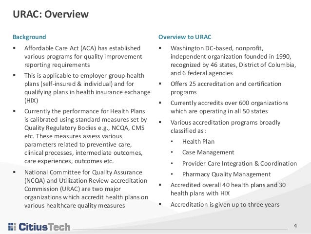 Importance of URAC Accreditation for Health Plans