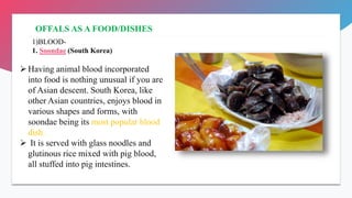 Importance of utilizing slaughterhouse offal’s | PPTX