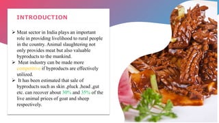 Importance of utilizing slaughterhouse offal’s | PPTX