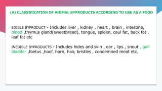 Importance of utilizing slaughterhouse offal’s | PPTX