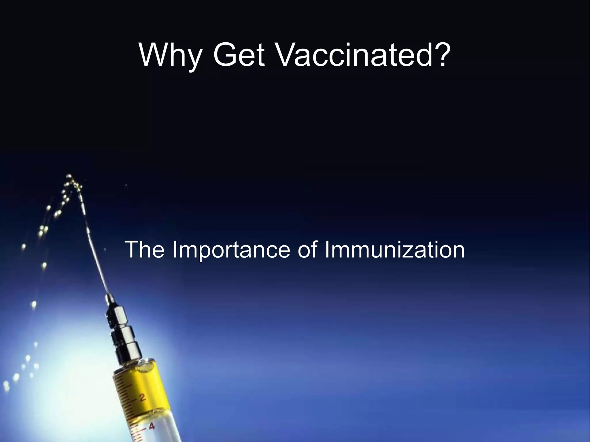 Importance of vaccination | ODP