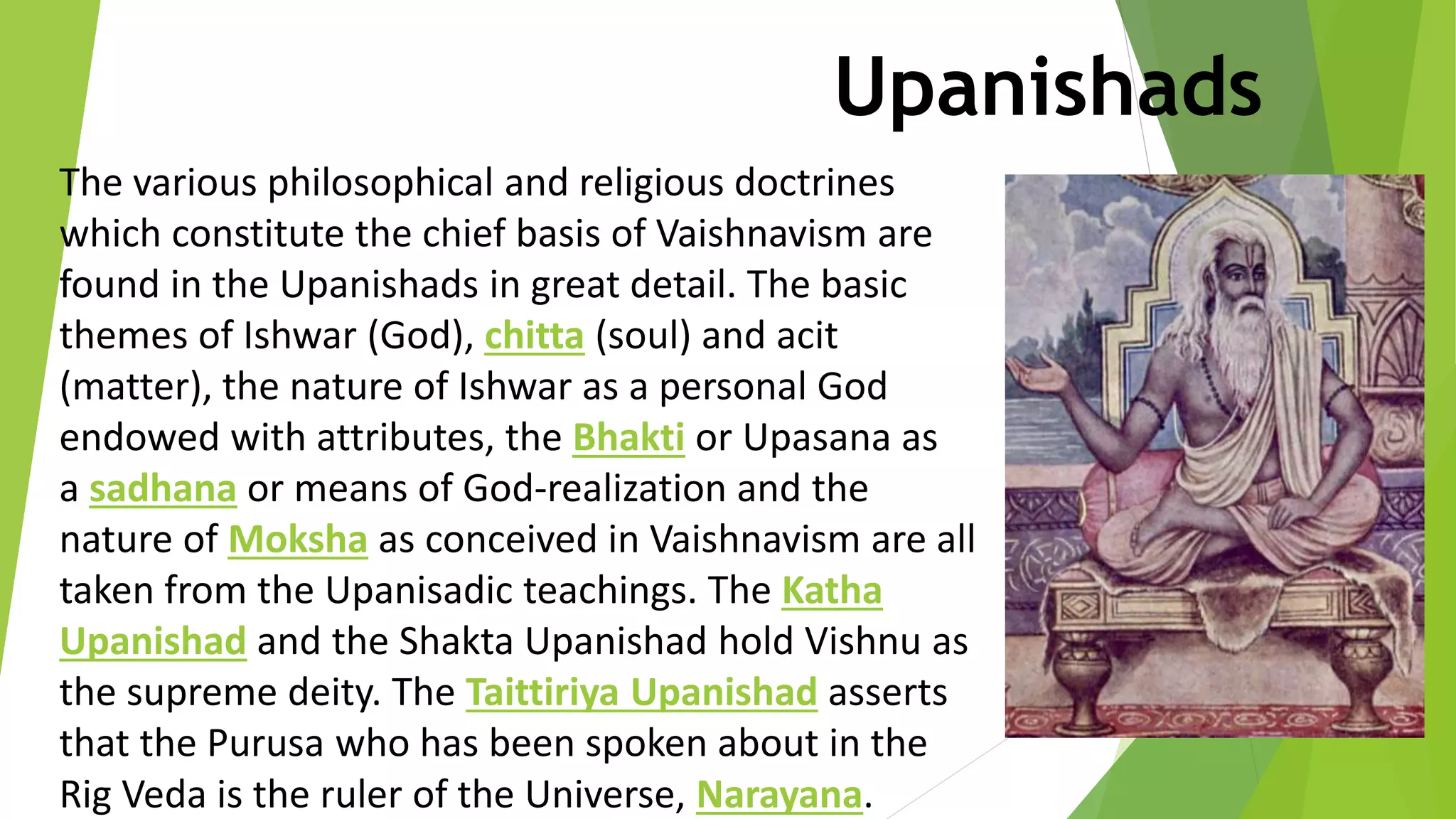 IMPORTANCE OF VAISHNIVISM IN VEDIC RELIGION | PPTX