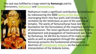 IMPORTANCE OF VAISHNIVISM IN VEDIC RELIGION | PPTX