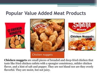 Importance of Value addition to meat and it’s Products.pptx