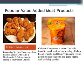 Importance of Value addition to meat and it’s Products.pptx