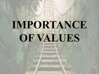 Importance of values | PPTX