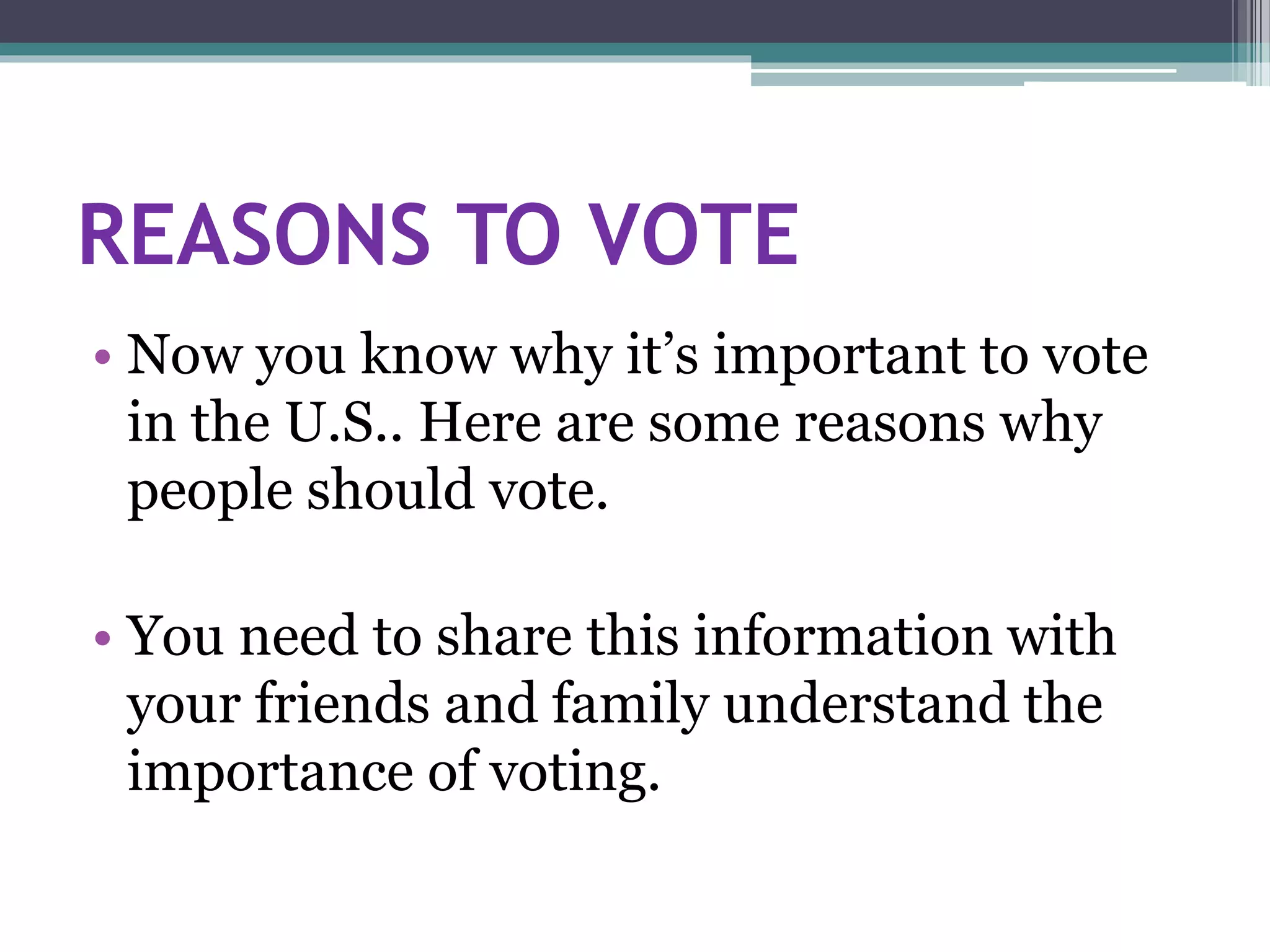 Importance of voting in India | PPTX