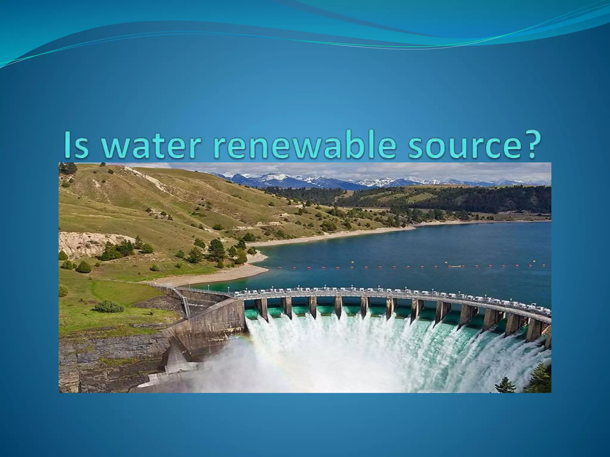 Importance of water | PPTX