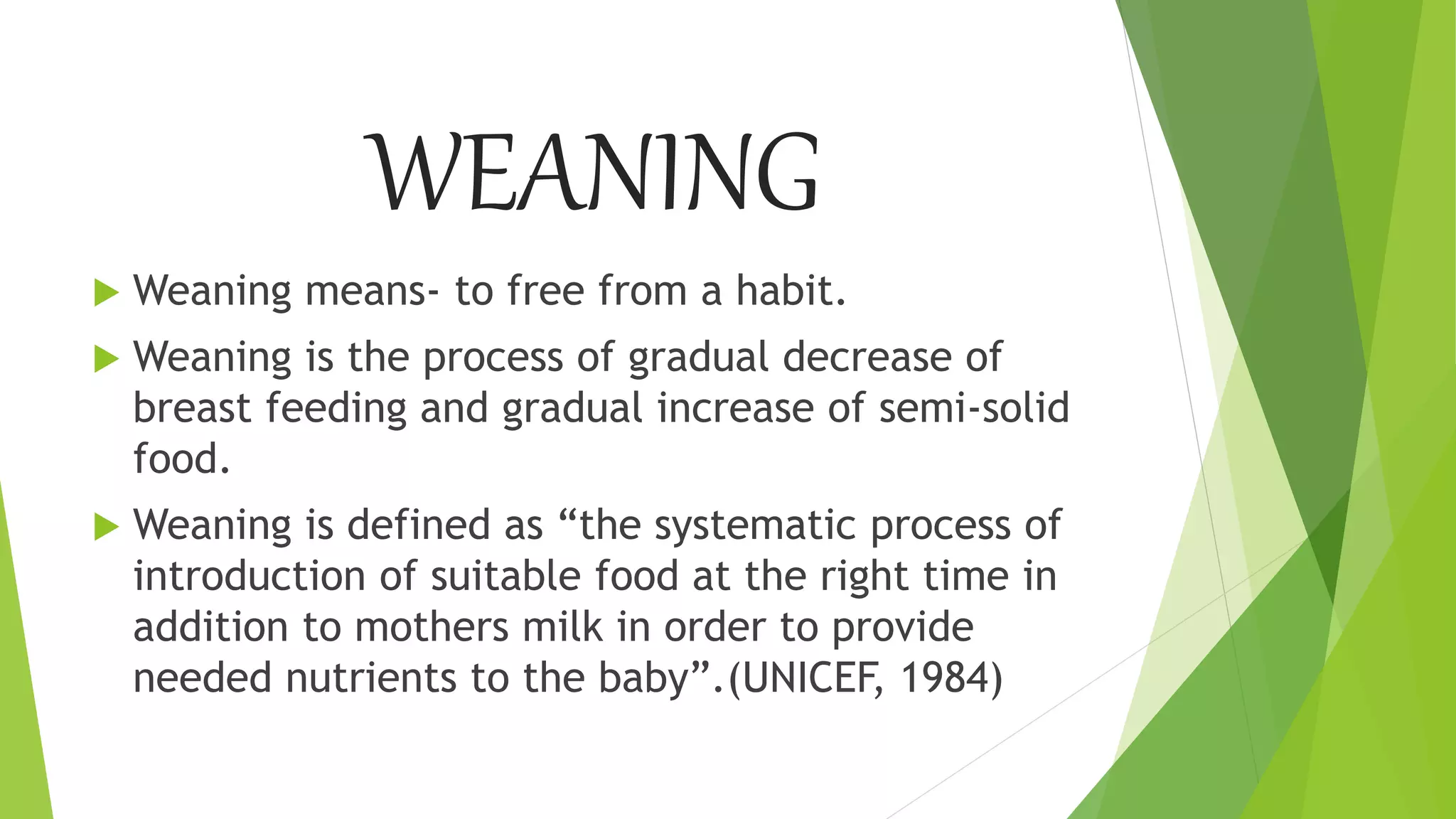 IMPORTANCE OF WEANING AND ANC VISIT.pptx