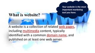 Importance of websites in business | PDF