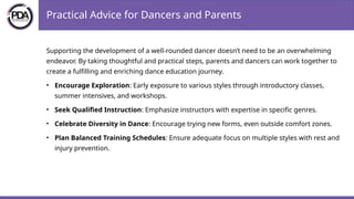 Importance of Well-Rounded Dance Education | PPT