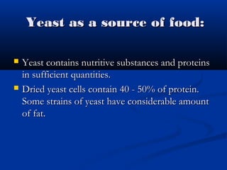 Importance of yeast | PPT