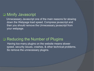 Importance of your webpage load speed | PPT