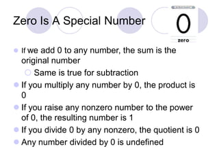 Importance of zero | PPT