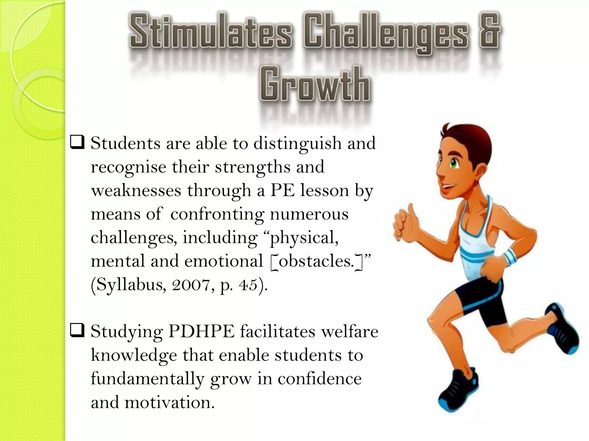 Importance Pdhpe Ppt
