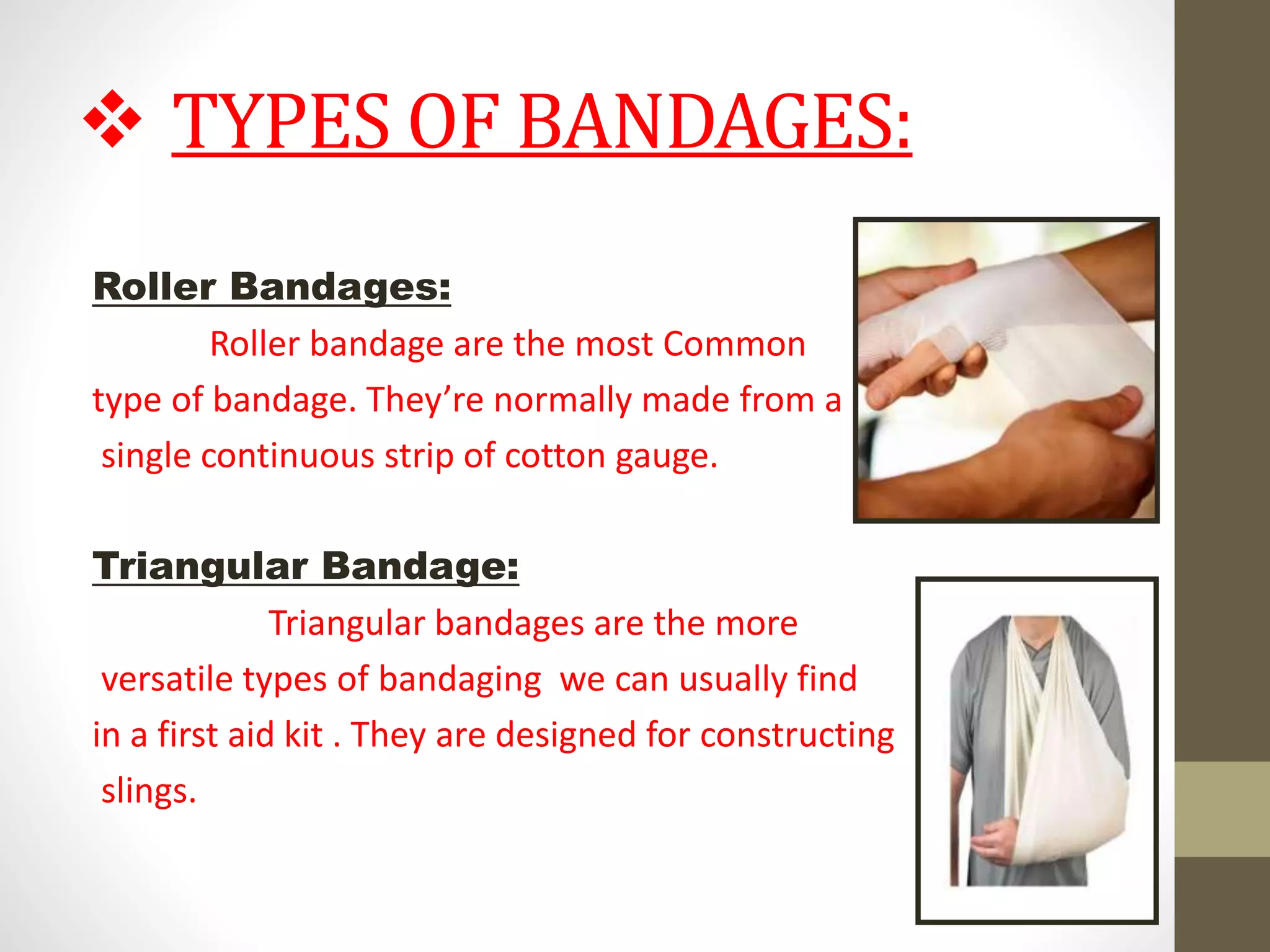 IMPORTANCES OF BANDAGE.pptx