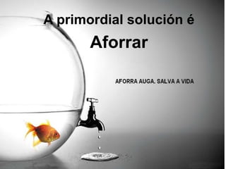 IMPORTANCIA DA AUGA | PPT